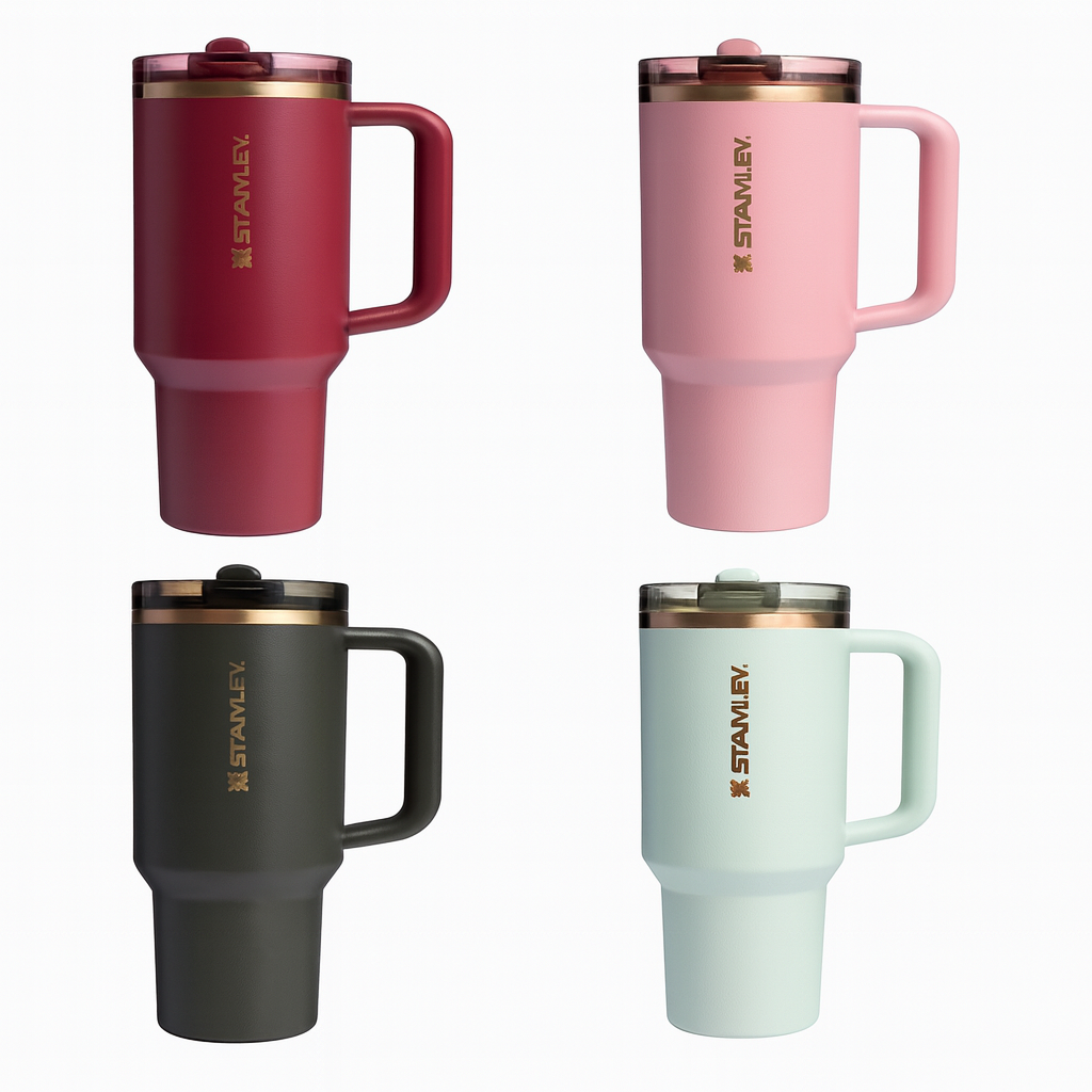 Assorted Colors Stanley 40oz Quencher Tumbler with Handle & Straw | 68 ...